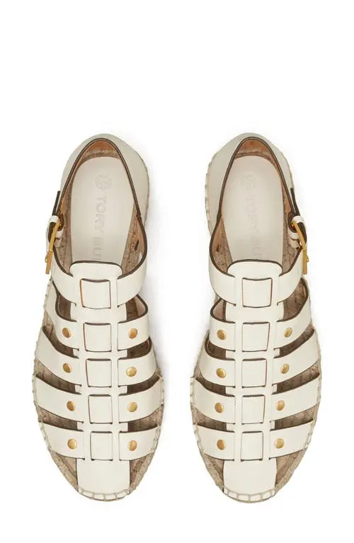 Tory Burch Fisherman Espadrille Platform Sandals In New